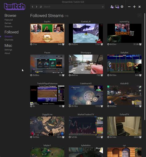 Streams Arent Sorted By Viewers Seems Random · Issue 699 · Streamlinkstreamlink Twitch Gui