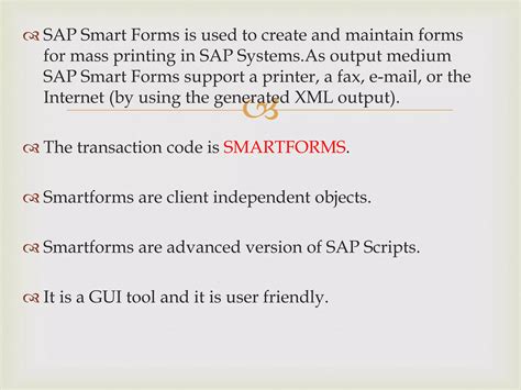 Sap Smart Forms Pptx