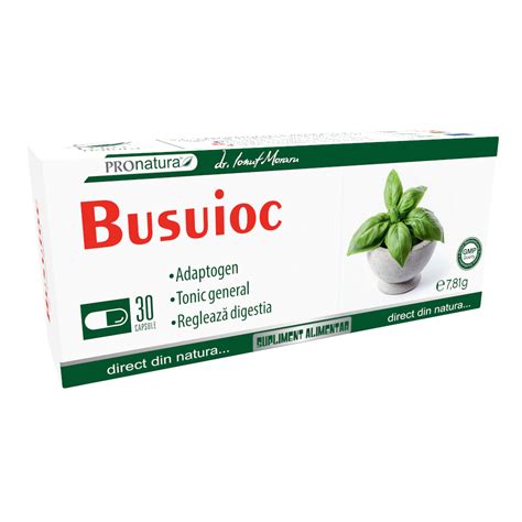Busuioc 30cps Blister Pro Natura