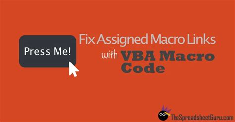 Correcting Shape Assigned Macro Links After Copying Worksheet Vba