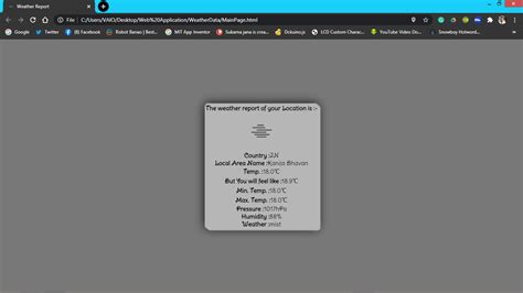 使用 OpenWeatherMap API 制作基于 Web 的位置天气报告 码农参考