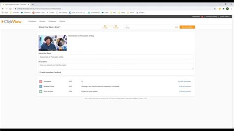 Using Clickview For Assessment Primary Ho Clickview