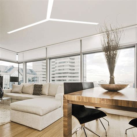 Recessed Ceiling Linear PureEdge Lighting