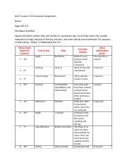 Unit Lesson Homework Docx Unit Lesson Homework Assignment Name Page Tell