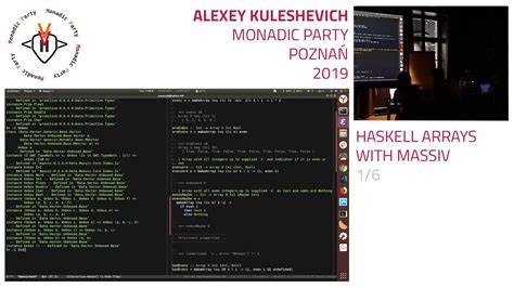 Alexey Kuleshevich Haskell Arrays With Massiv 16 Youtube