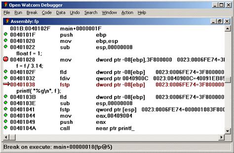 Open Watcom 2 0 Debugger Guide