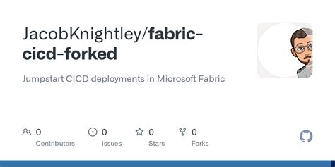 Github Jacobknightley Fabric Cicd Forked Jumpstart Cicd Deployments In Microsoft Fabric
