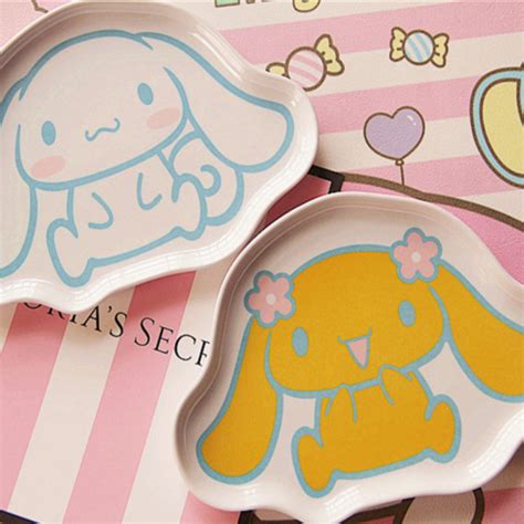 산리오 산리오 접시 그릇 플레이트 마이멜로디 시나모롤 접시 폼폼푸린 위시버킷