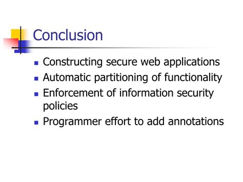 Ppt Secure Web Applications Via Automatic Partitioning Powerpoint