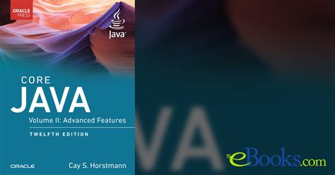 Core Java 12th Ed By Cay S Horstmann Ebook