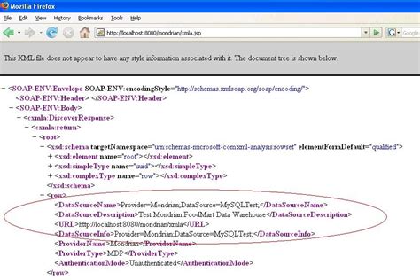 Business Intelligence Blog Mondrian As Xmla Provider