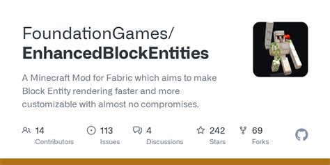 Github Foundationgamesenhancedblockentities A Minecraft Mod For