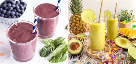 Як схуднути в животі два смузі які спалять жир поради дієтолога Oboz Ua