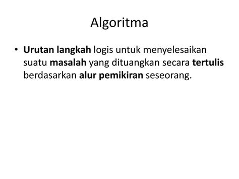PPT Algoritma Dan Struktur Data PowerPoint Presentation Free Download ID