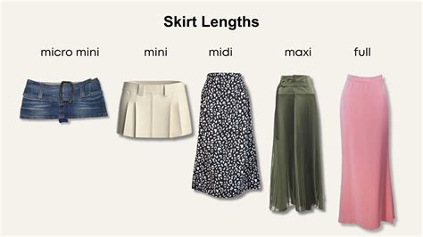 Mini Skirt Types