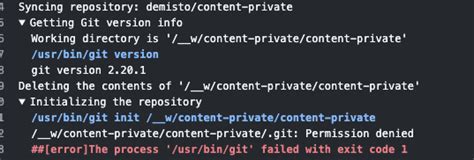 Permission Denied When Deleting The Contents Of · Issue 211