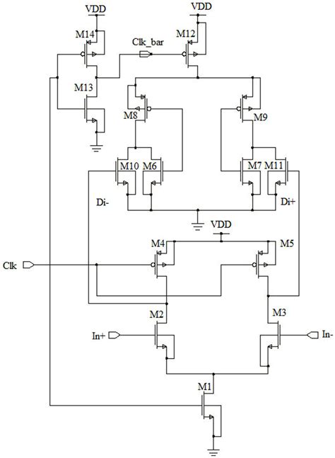 Double Tail Latch Type Voltage Sense Amplifier Download Scientific Diagram