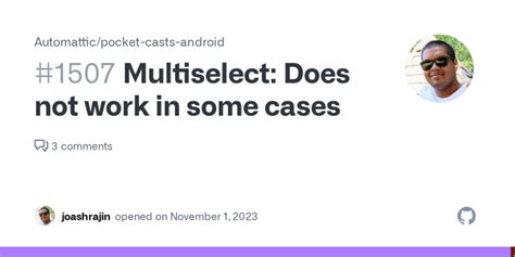 Anurag Sagar On Linkedin Multiselect Does Not Work In Some Cases · Issue 1507