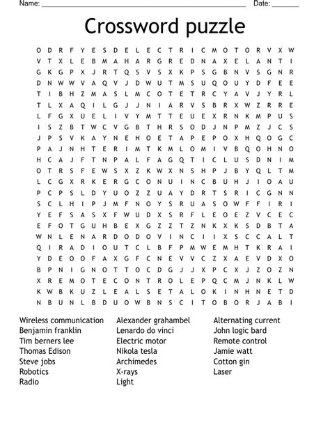 Crossword Search Puzzles Printable Free Printable