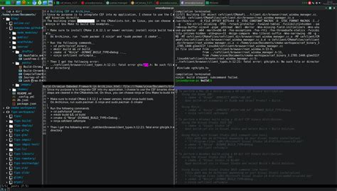 Build Chromium Embeded Framework In Manjaro Linux Youchaos