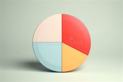 Minimal Style Business Pie Chart Ai Generated Stock Illustration Illustration Of Chart
