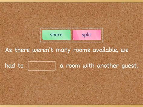 Accommodationtask 2complete Complete The Sentence