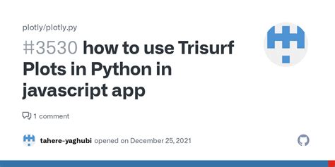 How To Use Trisurf Plots In Python In Javascript App · Issue 3530