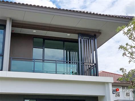 ระแนง บังตา อลูมิเนียม Facade Type F Modulum