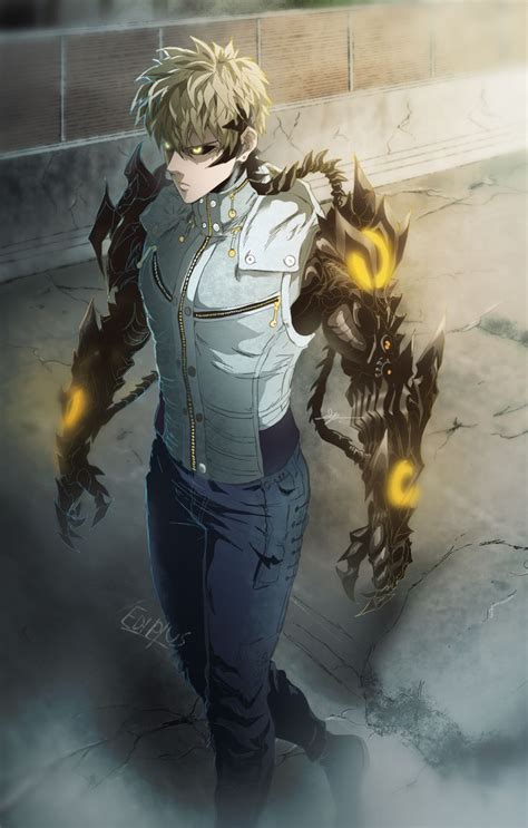Genos One Punch Man 93 By Ediptus On Deviantart Genos Wallpaper Hd