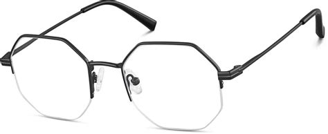 Black Geometric Glasses 3233621 Zenni Optical