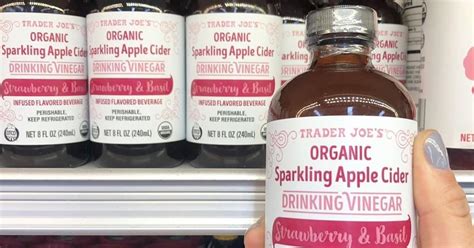Trader Joe S Sparkling Apple Cider Drinking Vinegar PS Fitness