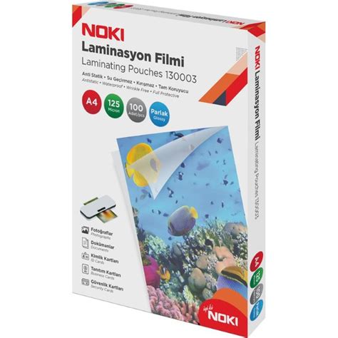 Noki A Laminasyon Filmi Mikron L Paket Fiyat