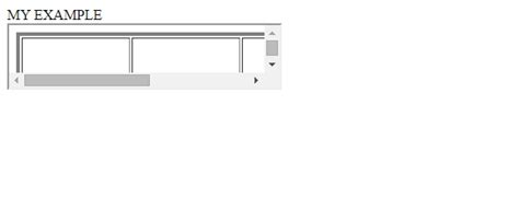 Html Полоса прокрутки у таблицы Stack Overflow на русском
