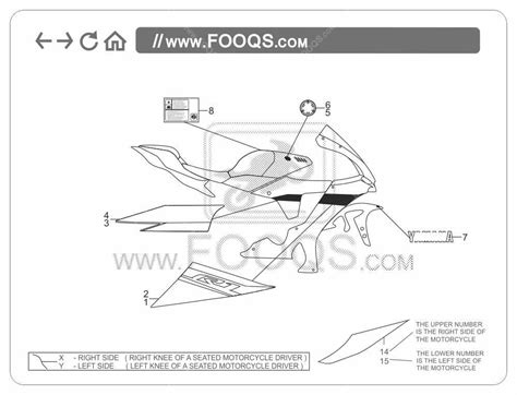 Yamaha Yzf R Black X Smx Fooqs Naklejki Stickers Decals Aufkleber