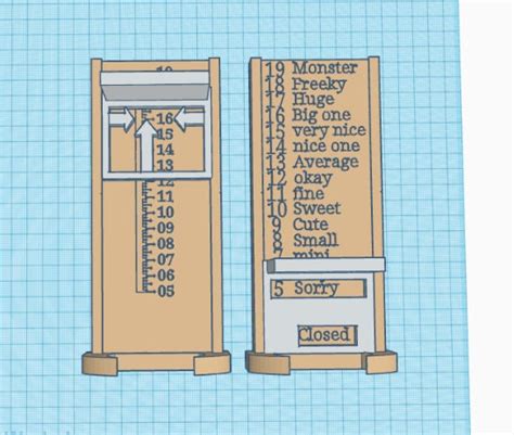 Dick Meter Cock Meter Measure And Compare Etsy