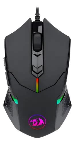 Mouse Gamer Redragon M601 Rgb Centrophorus 7200 Dpi Pesas Black