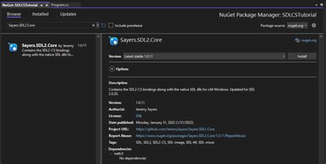 C Sdl Tutorial Series Jeremy Sayers