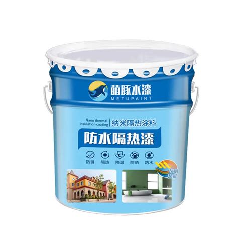 방수 및 태양 보호 지붕 코팅 방수 및 단열 건물 지붕 자외선 차단 페인트