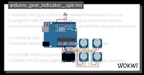 Arduino Gear Indicator Upir Copy 2 Wokwi Esp32 Stm32 Arduino Simulator