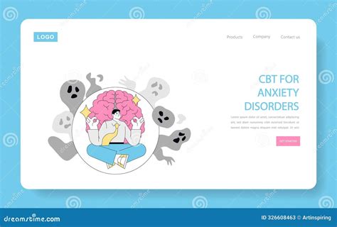 Cbt Cognitive Behavioral Therapy Cycle Diagram With The Concept That