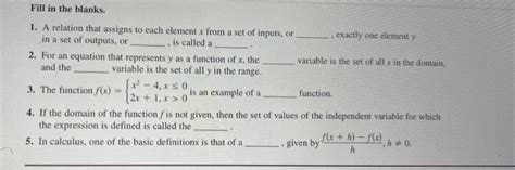 Solved 1 A Relation That Assigns To Each Element X From A