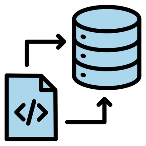 Code Repository Generic Color Lineal Color Icon