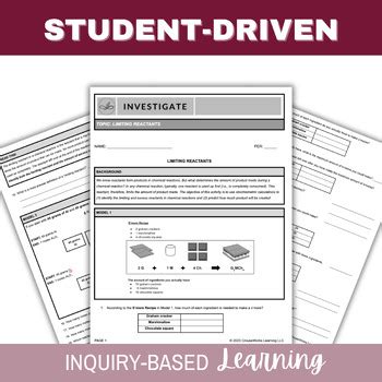 Limiting Reactants Lesson By CrouseWorks Learning TPT