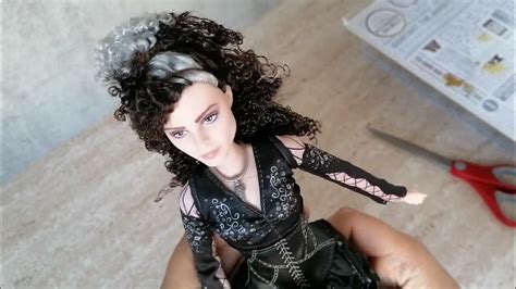 Распаковка Barbie Bellatrix Lestrange Doll Youtube