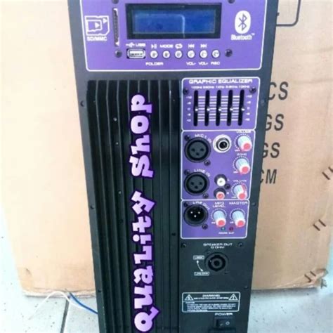 Kit Power Speaker Aktif Bluetooth Homecare