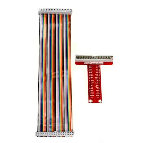 Raspberry Pi Gpio Breakout Kit With 40 Pin Cable And T Adapter 15 95