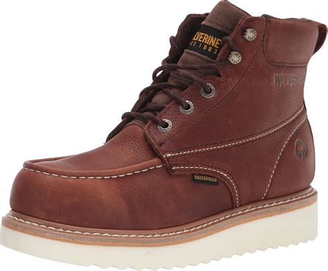 Wolverine Mens Loader Waterproof Steel Toe Construction