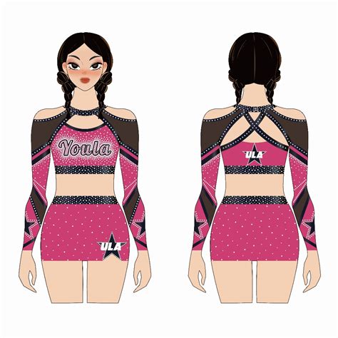 Cheer Uniform Design Version 2023 Ula Cheer Uniforms