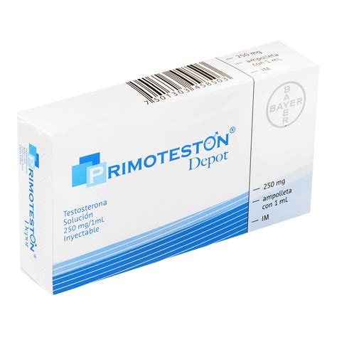 Primoteston Depot 250mg1ml Con 1 Ampulas Testosterona — Wecare Pharma