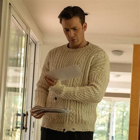 Chris Evans Knives Out Sweater